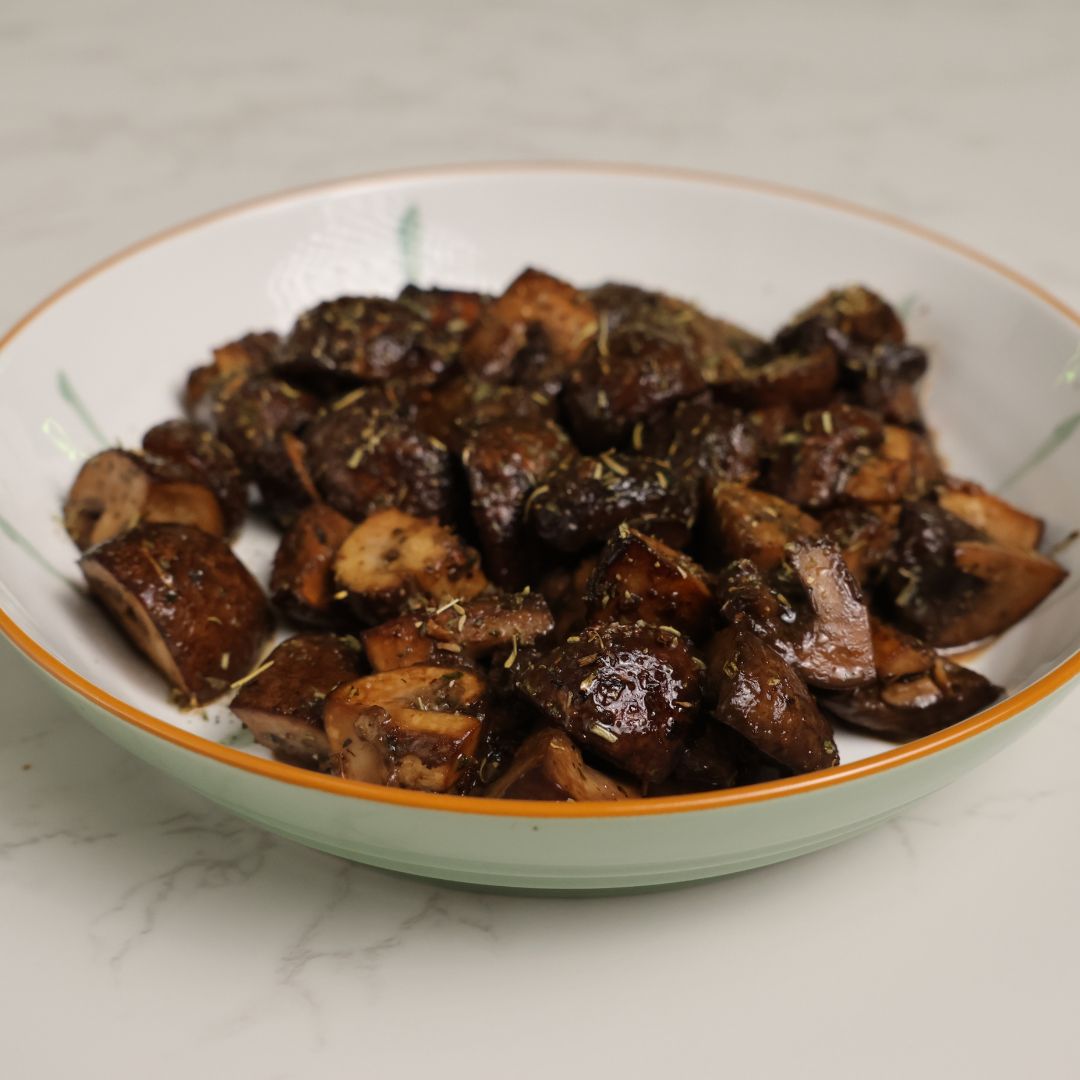 Zesty Herbs Steakhouse Mushrooms – FLAVRBOMBS